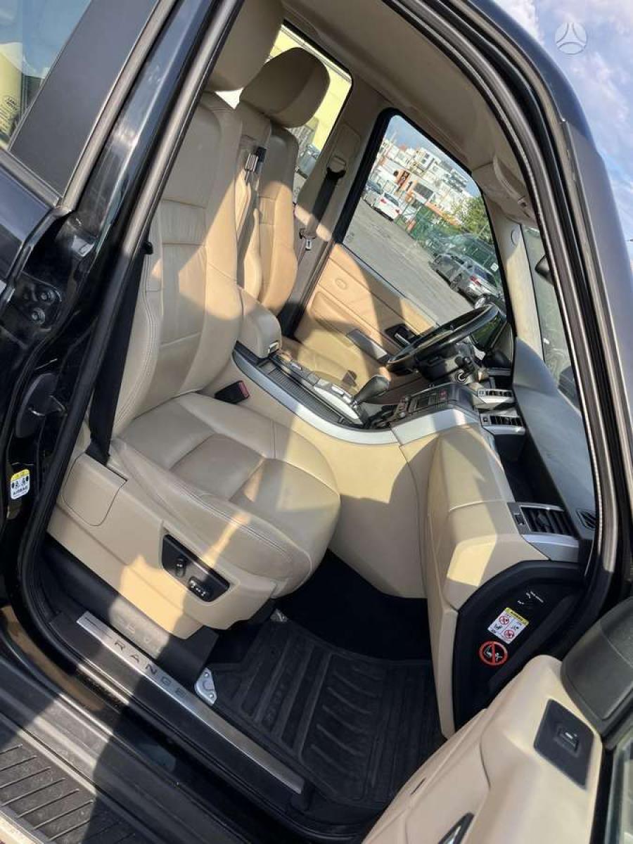 Melns Land Rover Range Rover Sport 2007 Viļņa, ar dzinēja tilpumu 3.63 L un nobraukumu 350 tūkst. km par 3500 €, foto 11 vietnē AUTOMOTO.COM.LV
