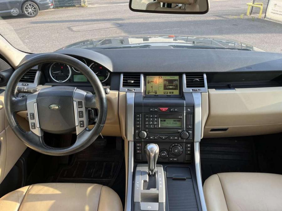 Melns Land Rover Range Rover Sport 2007 Viļņa, ar dzinēja tilpumu 3.63 L un nobraukumu 350 tūkst. km par 3500 €, foto 12 vietnē AUTOMOTO.COM.LV