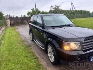 Melns Land Rover Range Rover Sport 2007 Liepāja, ar dzinēja tilpumu 2.70 L un nobraukumu 275 tūkst. km par 2000 €, foto  vietnē AUTOMOTO.COM.LV