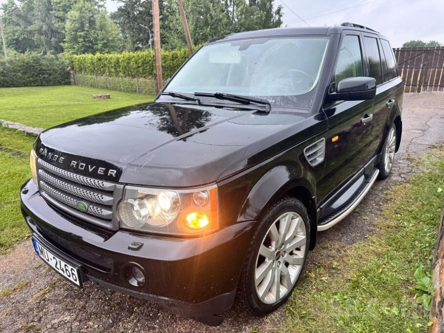 Black Land Rover Range Rover Sport 2007 in Liepaja, with an engine capacity of 2.70 L and mileage of 275 thousand km for 2000 €, photo 5 on AUTOMOTO.COM.LV