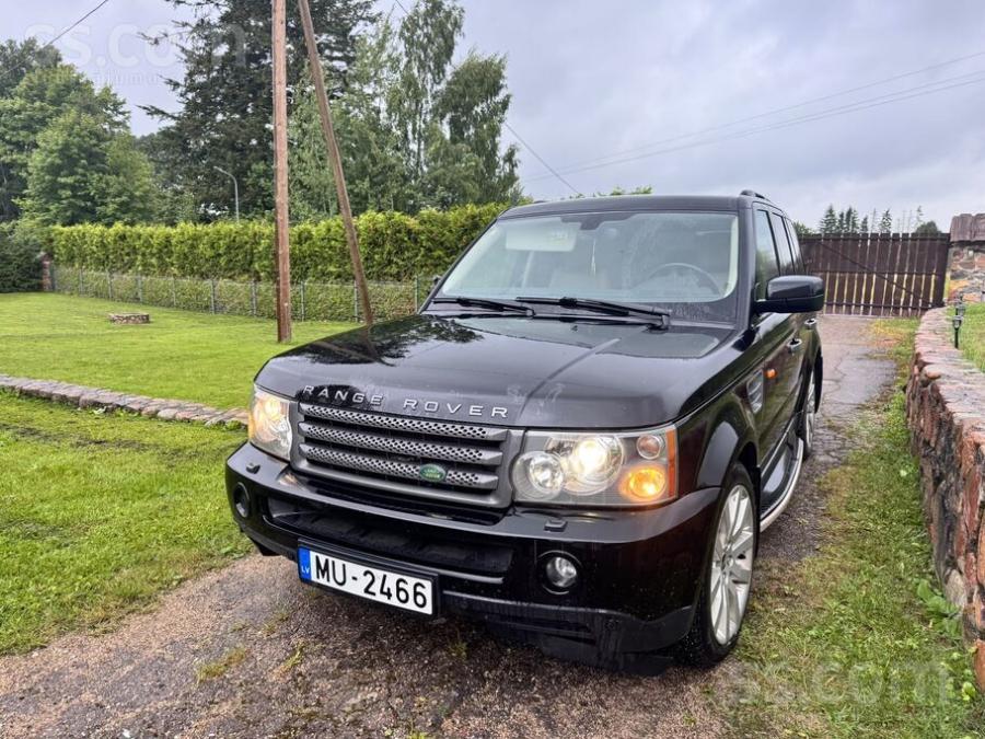 Black Land Rover Range Rover Sport 2007 in Liepaja, with an engine capacity of 2.70 L and mileage of 275 thousand km for 2000 €, photo 6 on AUTOMOTO.COM.LV