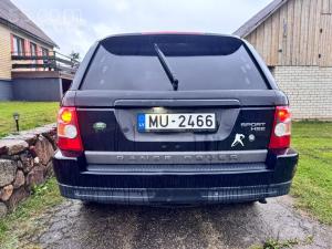 Black Land Rover Range Rover Sport 2007 in Liepaja, with an engine capacity of 2.70 L and mileage of 275 thousand km for 2000 €, photo 9 on AUTOMOTO.COM.LV