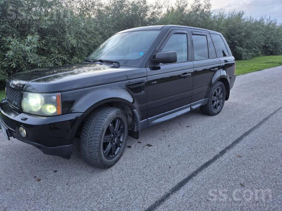 Melns Land Rover Range Rover Sport 2007 Liepāja, ar dzinēja tilpumu 2.70 L un nobraukumu 0 tūkst. km par 4100 €, foto 3 vietnē AUTOMOTO.COM.LV