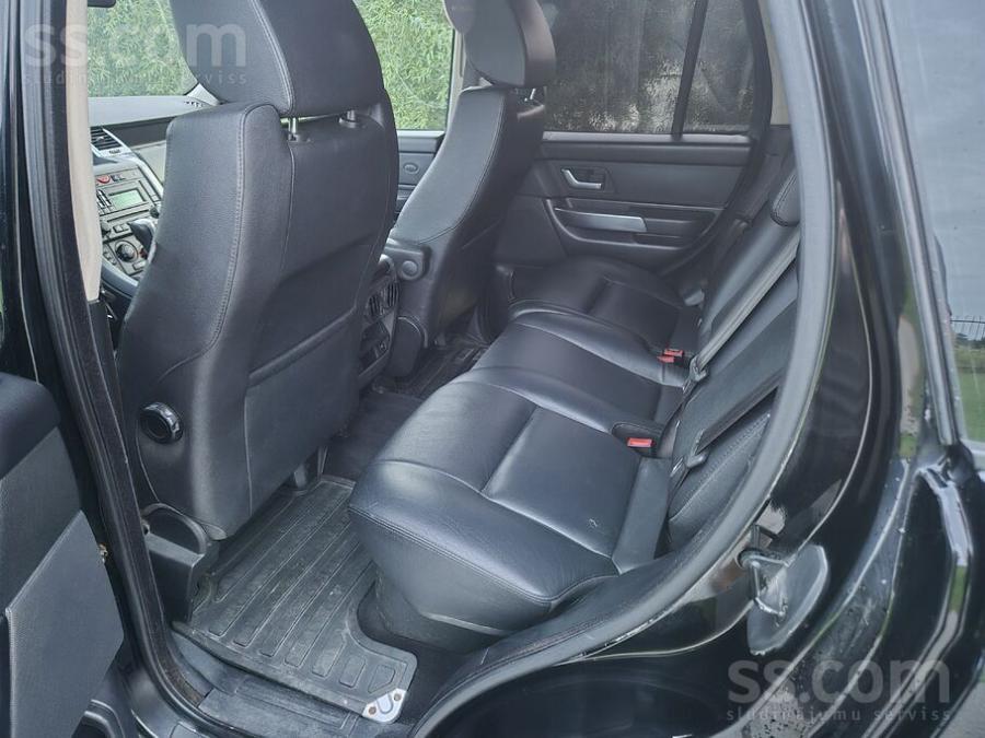 Melns Land Rover Range Rover Sport 2007 Liepāja, ar dzinēja tilpumu 2.70 L un nobraukumu 0 tūkst. km par 4100 €, foto 8 vietnē AUTOMOTO.COM.LV