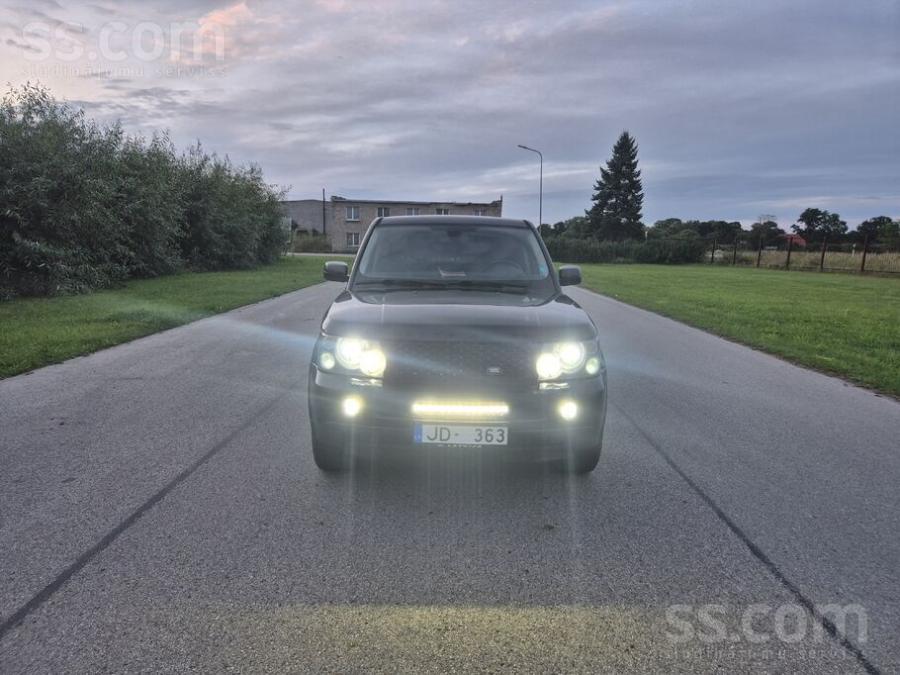 Melns Land Rover Range Rover Sport 2007 Liepāja, ar dzinēja tilpumu 2.70 L un nobraukumu 0 tūkst. km par 4100 €, foto 9 vietnē AUTOMOTO.COM.LV