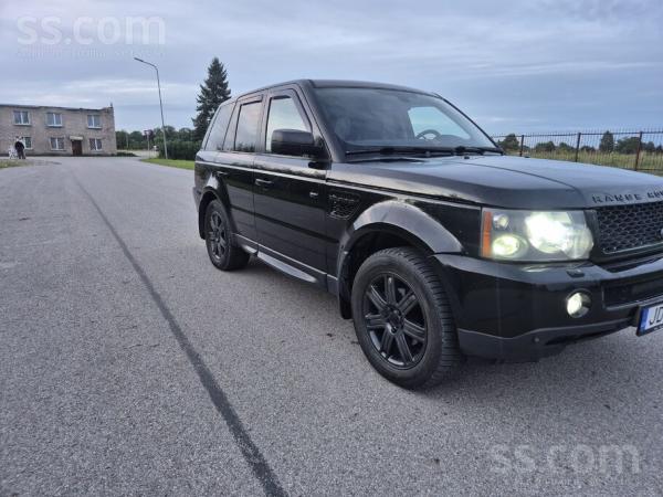Black Land Rover Range Rover Sport 2007 in Liepaja, with an engine capacity of 2.70 L and mileage of 0 thousand km for 4100 €, photo 10 on AUTOMOTO.COM.LV