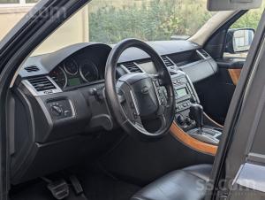 Black Land Rover Range Rover Sport 2007 in Liepaja, with an engine capacity of 2.70 L and mileage of 196 thousand km for 5800 €, photo 6 on AUTOMOTO.COM.LV