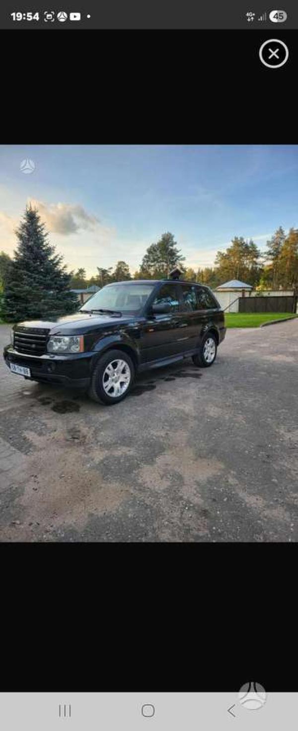 Melns Land Rover Range Rover Sport 2007 Viļņa, ar dzinēja tilpumu 2.70 L un nobraukumu 273 tūkst. km par 3555 €, foto 10 vietnē AUTOMOTO.COM.LV