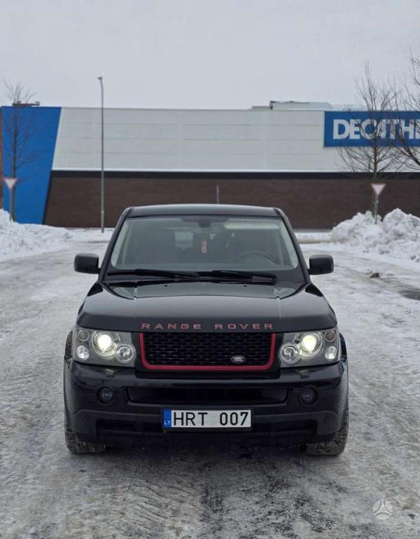 Black Land Rover Range Rover Sport 2008 in Klaipeda, with an engine capacity of 3.63 L and mileage of 187 thousand km for 6000 €, photo 1 on AUTOMOTO.COM.LV