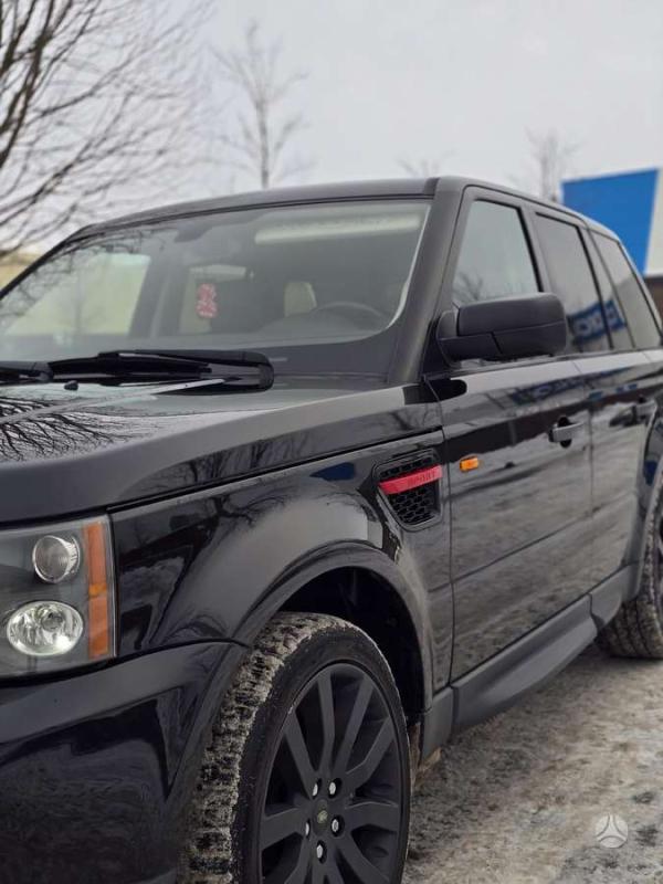 Black Land Rover Range Rover Sport 2008 in Klaipeda, with an engine capacity of 3.63 L and mileage of 187 thousand km for 6000 €, photo 3 on AUTOMOTO.COM.LV