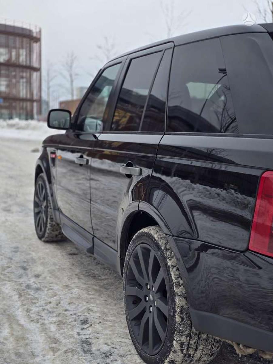 Melns Land Rover Range Rover Sport 2008 Klaipėda, ar dzinēja tilpumu 3.63 L un nobraukumu 187 tūkst. km par 6000 €, foto 6 vietnē AUTOMOTO.COM.LV