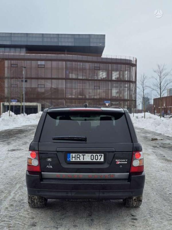 Black Land Rover Range Rover Sport 2008 in Klaipeda, with an engine capacity of 3.63 L and mileage of 187 thousand km for 6000 €, photo 7 on AUTOMOTO.COM.LV