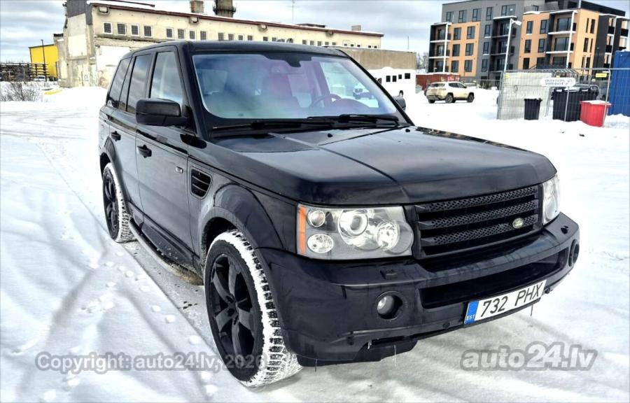 Melns Land Rover Range Rover Sport 2008 Tallina, ar dzinēja tilpumu 3.60 L un nobraukumu 371 tūkst. km par 8000 €, foto 1 vietnē AUTOMOTO.COM.LV