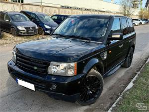 Melns Land Rover Range Rover Sport 2008 Kauņa, ar dzinēja tilpumu 2.70 L un nobraukumu 281 tūkst. km par 1700 €, foto  vietnē AUTOMOTO.COM.LV