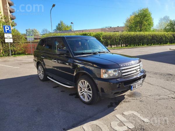 Melns Land Rover Range Rover Sport 2008 Rīga, ar dzinēja tilpumu 3.60 L un nobraukumu 373 tūkst. km par 5550 €, foto 1 vietnē AUTOMOTO.COM.LV