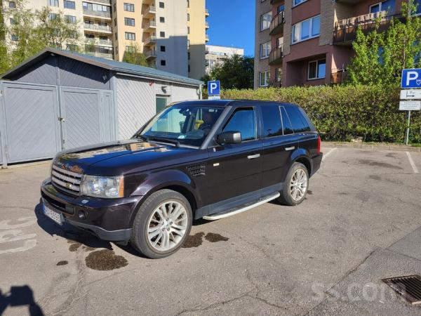 Melns Land Rover Range Rover Sport 2008 Rīga, ar dzinēja tilpumu 3.60 L un nobraukumu 373 tūkst. km par 5550 €, foto 2 vietnē AUTOMOTO.COM.LV