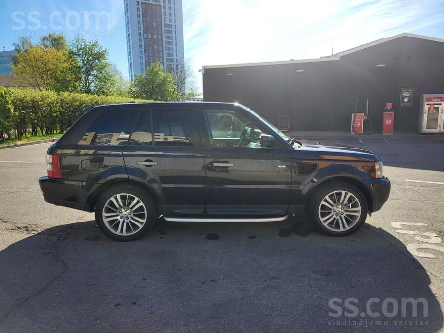 Melns Land Rover Range Rover Sport 2008 Rīga, ar dzinēja tilpumu 3.60 L un nobraukumu 373 tūkst. km par 5550 €, foto 4 vietnē AUTOMOTO.COM.LV