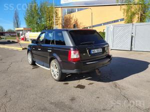 Melns Land Rover Range Rover Sport 2008 Rīga, ar dzinēja tilpumu 3.60 L un nobraukumu 373 tūkst. km par 5550 €, foto 5 vietnē AUTOMOTO.COM.LV