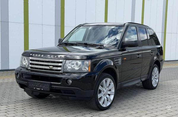 Black Land Rover Range Rover Sport 2008 in Raseiniai, with an engine capacity of 3.63 L and mileage of 272 thousand km for 5750 €, photo 4 on AUTOMOTO.COM.LV