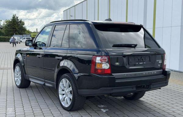 Black Land Rover Range Rover Sport 2008 in Raseiniai, with an engine capacity of 3.63 L and mileage of 272 thousand km for 5750 €, photo 5 on AUTOMOTO.COM.LV