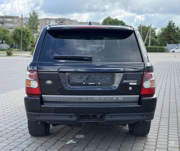 Black Land Rover Range Rover Sport 2008 in Raseiniai, with an engine capacity of 3.63 L and mileage of 272 thousand km for 5750 €, photo 6 on AUTOMOTO.COM.LV