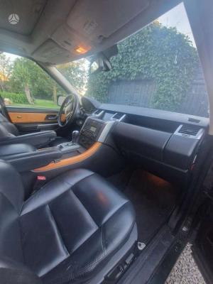 Melns Land Rover Range Rover Sport 2008 Panevēža, ar dzinēja tilpumu 3.63 L un nobraukumu 299 tūkst. km par 5600 €, foto 9 vietnē AUTOMOTO.COM.LV