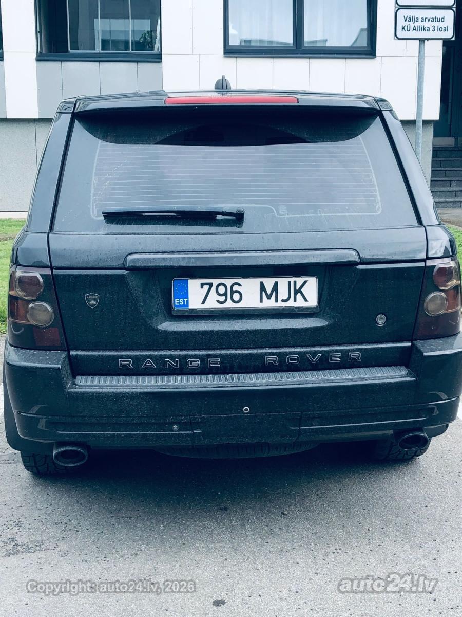 Black Land Rover Range Rover Sport 2008 in Keila, with an engine capacity of 3.60 L and mileage of 283 thousand km for 5000 €, photo 19 on AUTOMOTO.COM.LV