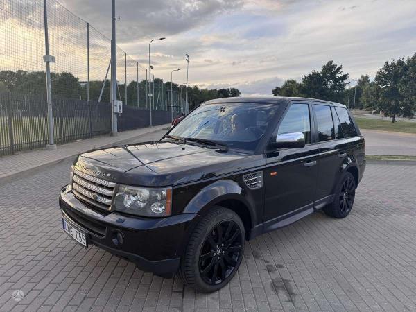 Black Land Rover Range Rover Sport 2008 in Jonava, with an engine capacity of 3.63 L and mileage of 293 thousand km for 5500 €, photo 1 on AUTOMOTO.COM.LV