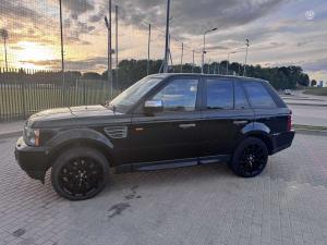 Melns Land Rover Range Rover Sport 2008 Jonava, ar dzinēja tilpumu 3.63 L un nobraukumu 293 tūkst. km par 5500 €, foto 3 vietnē AUTOMOTO.COM.LV