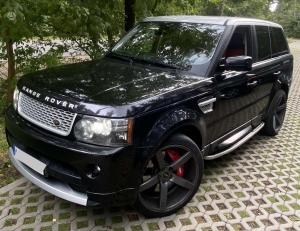 Black Land Rover Range Rover Sport 2008 in Vilnius, with an engine capacity of 4.20 L and mileage of 280 thousand km for 6999 €, photo  on AUTOMOTO.COM.LV