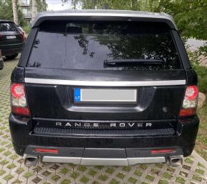 Black Land Rover Range Rover Sport 2008 in Vilnius, with an engine capacity of 4.20 L and mileage of 280 thousand km for 6999 €, photo 6 on AUTOMOTO.COM.LV
