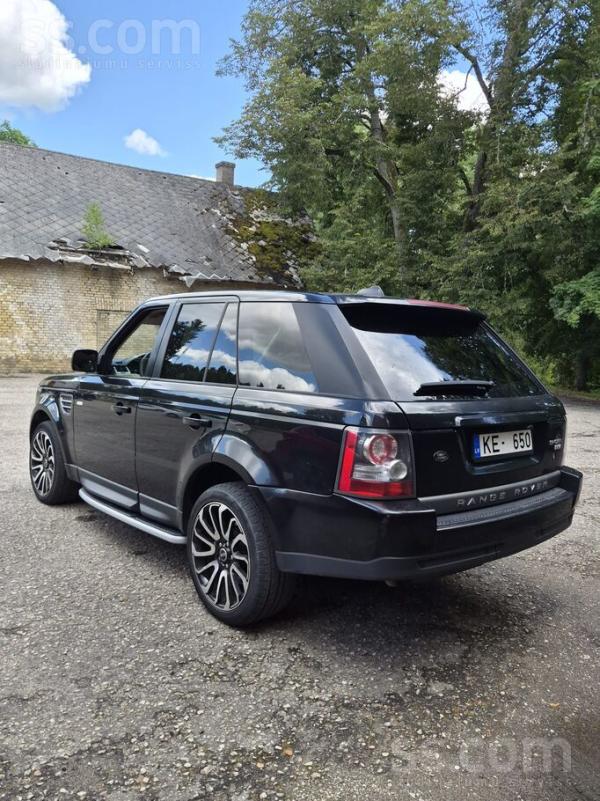 Melns Land Rover Range Rover Sport 2008 Valmiera, ar dzinēja tilpumu 3.60 L un nobraukumu 403 tūkst. km par 7000 €, foto 3 vietnē AUTOMOTO.COM.LV