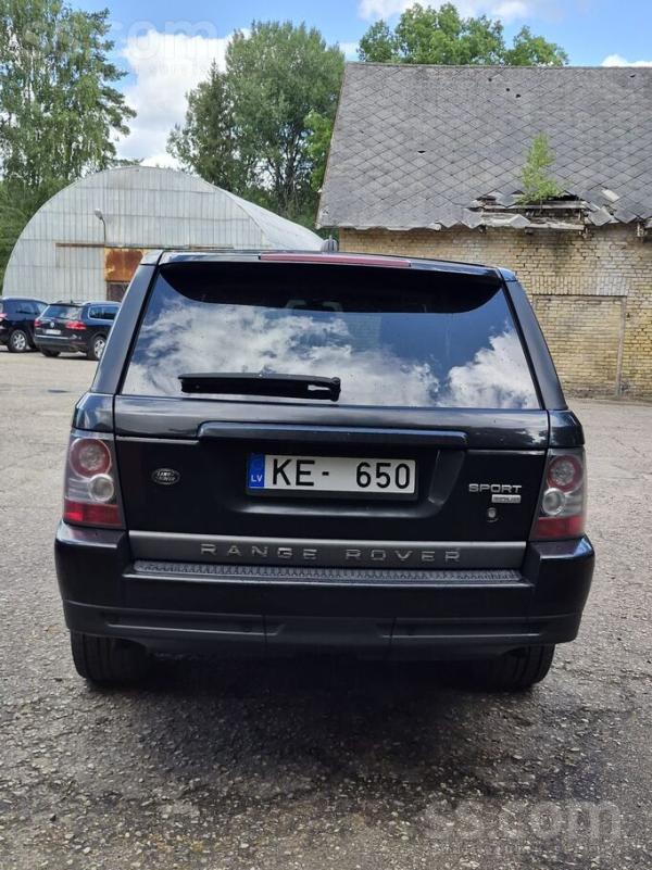 Melns Land Rover Range Rover Sport 2008 Valmiera, ar dzinēja tilpumu 3.60 L un nobraukumu 403 tūkst. km par 7000 €, foto 5 vietnē AUTOMOTO.COM.LV