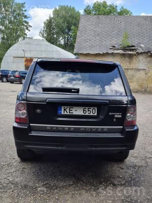 Melns Land Rover Range Rover Sport 2008 Valmiera, ar dzinēja tilpumu 3.60 L un nobraukumu 403 tūkst. km par 7000 €, foto 5 vietnē AUTOMOTO.COM.LV
