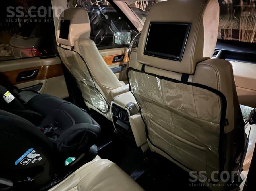 Melns Land Rover Range Rover Sport 2008 Valmiera, ar dzinēja tilpumu 3.60 L un nobraukumu 403 tūkst. km par 7000 €, foto 7 vietnē AUTOMOTO.COM.LV
