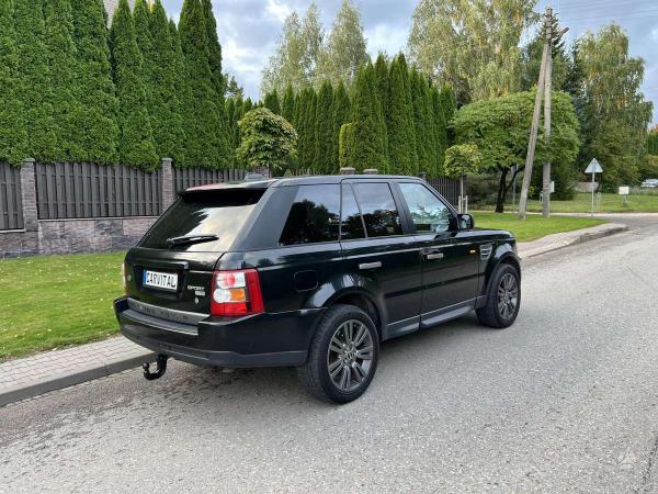 Black Land Rover Range Rover Sport 2008 in Vilnius, with an engine capacity of 3.63 L and mileage of 375 thousand km for 2999 €, photo 1 on AUTOMOTO.COM.LV