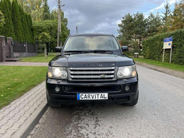 Black Land Rover Range Rover Sport 2008 in Vilnius, with an engine capacity of 3.63 L and mileage of 375 thousand km for 2999 €, photo 8 on AUTOMOTO.COM.LV