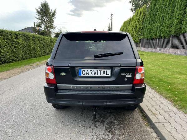 Black Land Rover Range Rover Sport 2008 in Vilnius, with an engine capacity of 3.63 L and mileage of 375 thousand km for 2999 €, photo 9 on AUTOMOTO.COM.LV