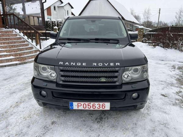 Black Land Rover Range Rover Sport 2009 in Pasvalys, with an engine capacity of 2.72 L and mileage of 280 thousand km for 3700 €, photo 2 on AUTOMOTO.COM.LV