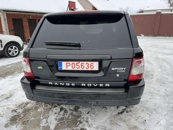 Black Land Rover Range Rover Sport 2009 in Pasvalys, with an engine capacity of 2.72 L and mileage of 280 thousand km for 3700 €, photo 4 on AUTOMOTO.COM.LV