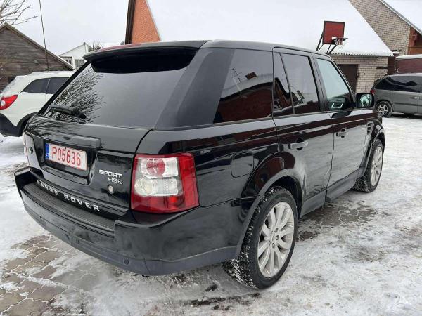 Black Land Rover Range Rover Sport 2009 in Pasvalys, with an engine capacity of 2.72 L and mileage of 280 thousand km for 3700 €, photo 8 on AUTOMOTO.COM.LV