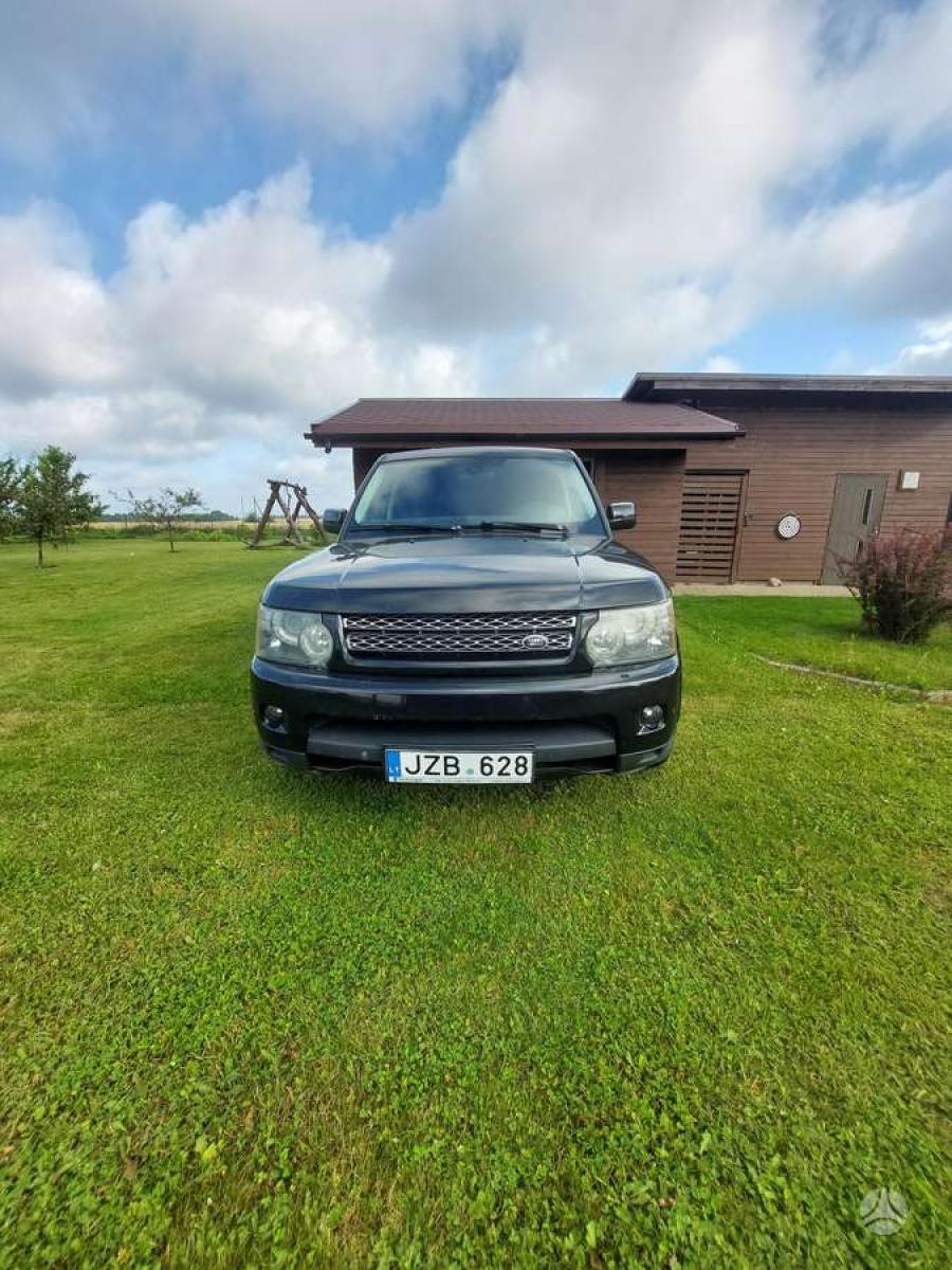 Melns Land Rover Range Rover Sport 2009 Viļņa, ar dzinēja tilpumu 3.63 L un nobraukumu 291 tūkst. km par 5600 €, foto 1 vietnē AUTOMOTO.COM.LV