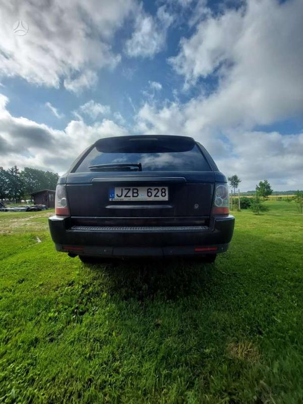 Black Land Rover Range Rover Sport 2009 in Vilnius, with an engine capacity of 3.63 L and mileage of 291 thousand km for 5600 €, photo 4 on AUTOMOTO.COM.LV