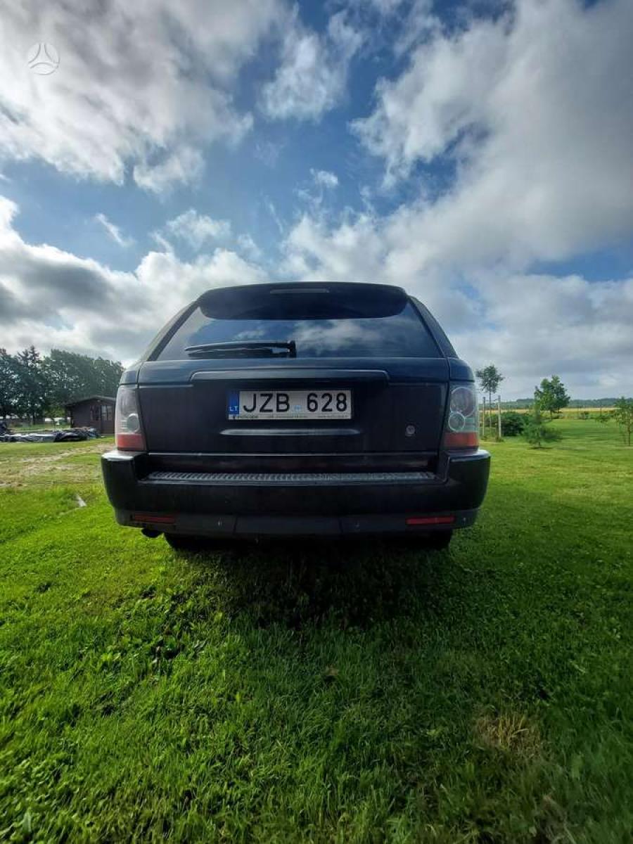 Melns Land Rover Range Rover Sport 2009 Viļņa, ar dzinēja tilpumu 3.63 L un nobraukumu 291 tūkst. km par 5600 €, foto 5 vietnē AUTOMOTO.COM.LV