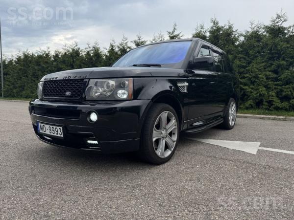 Melns Land Rover Range Rover Sport 2009 Daugavpils, ar dzinēja tilpumu 2.70 L un nobraukumu 264 tūkst. km par 6490 €, foto 2 vietnē AUTOMOTO.COM.LV