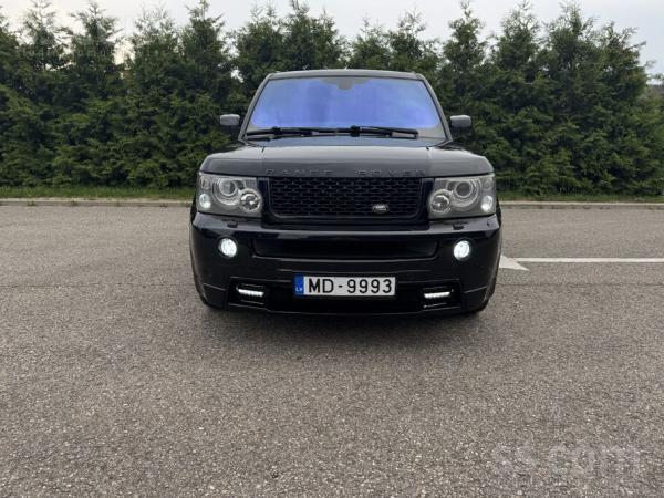 Melns Land Rover Range Rover Sport 2009 Daugavpils, ar dzinēja tilpumu 2.70 L un nobraukumu 264 tūkst. km par 6490 €, foto 4 vietnē AUTOMOTO.COM.LV
