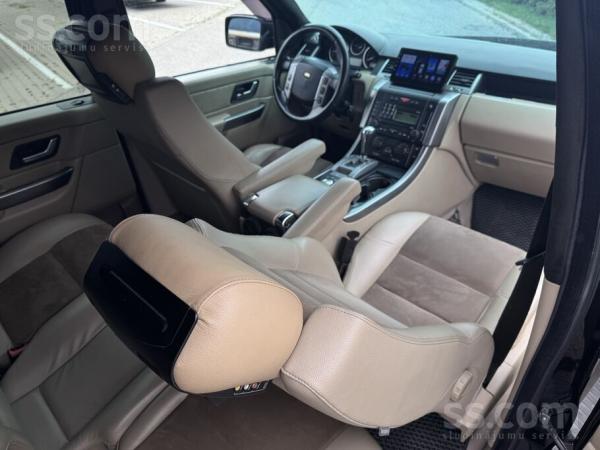 Melns Land Rover Range Rover Sport 2009 Daugavpils, ar dzinēja tilpumu 2.70 L un nobraukumu 264 tūkst. km par 6490 €, foto 5 vietnē AUTOMOTO.COM.LV