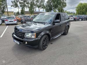 Melns Land Rover Range Rover Sport 2009 Marijampole, ar dzinēja tilpumu 3.63 L un nobraukumu 218 tūkst. km par 5700 €, foto  vietnē AUTOMOTO.COM.LV