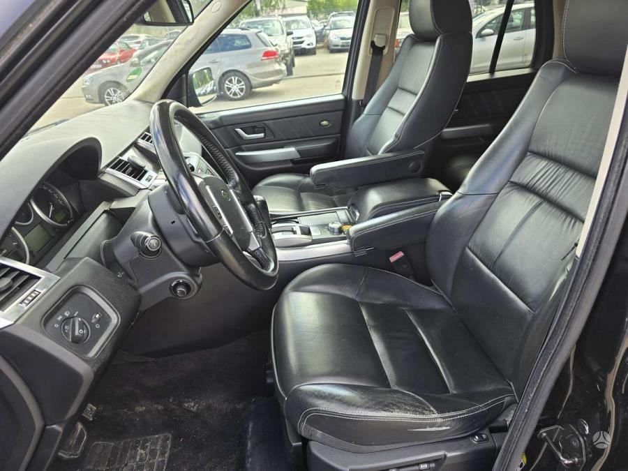 Melns Land Rover Range Rover Sport 2009 Marijampole, ar dzinēja tilpumu 3.63 L un nobraukumu 218 tūkst. km par 5700 €, foto 11 vietnē AUTOMOTO.COM.LV