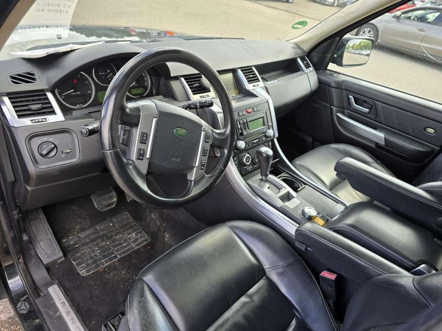 Melns Land Rover Range Rover Sport 2009 Marijampole, ar dzinēja tilpumu 3.63 L un nobraukumu 218 tūkst. km par 5700 €, foto 12 vietnē AUTOMOTO.COM.LV